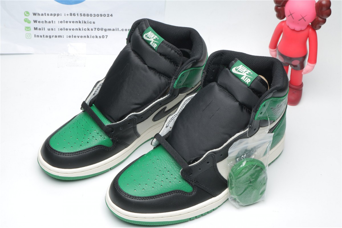 Air Jordan 1 Retro High Pine Green Black